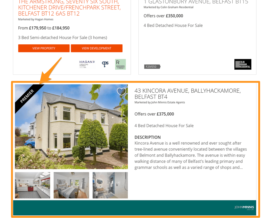 What is the difference between a ‘Featured Property’ and a ‘Premier ...