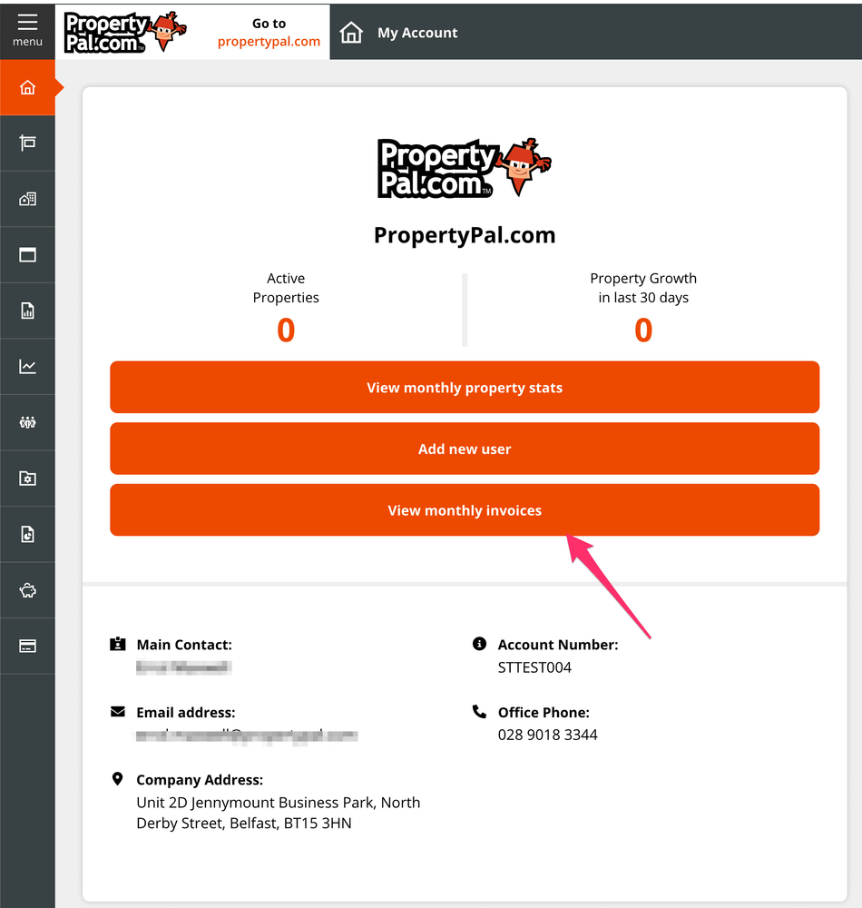 I need a copy invoice for my listings, where can I find this? - PropertyPal